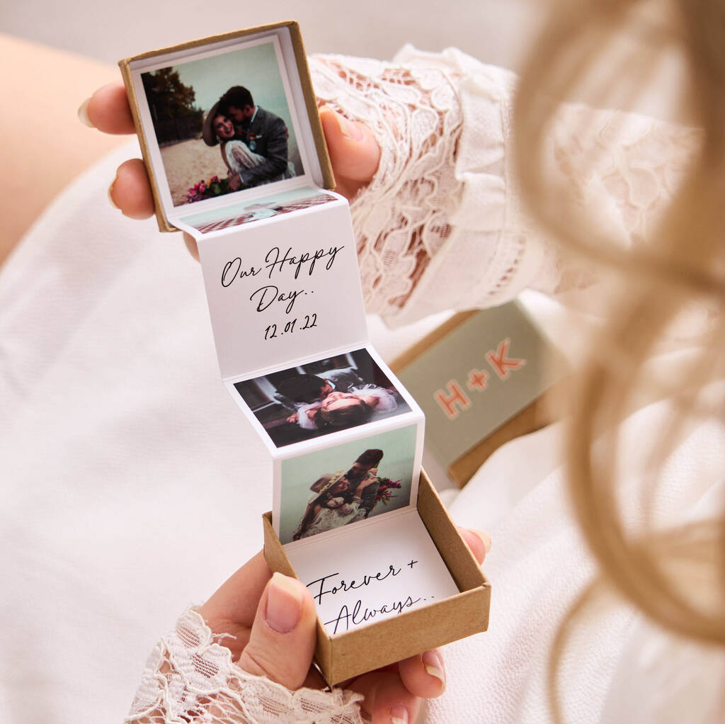 Personalised Wedding Memory Token Box – Sprinkle More Joy